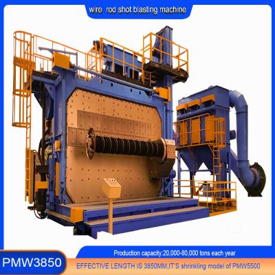 China Spring Steel Wire Roll Shot Blasting Machine mit einem Jahr Nachverkaufsservice zu verkaufen