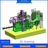 China Single Position Hanging Wire Rod Coil Shot Blasting Machine with Customization Option for sale