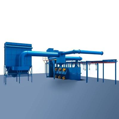 China Electric Continuous Roller Pass Through Shot Blasting Equipment for Precise Cleaning for sale