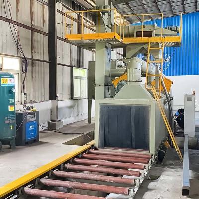 China Electric Continuous Roller Pass Through Shot Blasting Equipment for Precise Cleaning for sale
