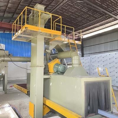 China Electric Continuous Roller Pass Through Shot Blasting Equipment for Precise Cleaning for sale