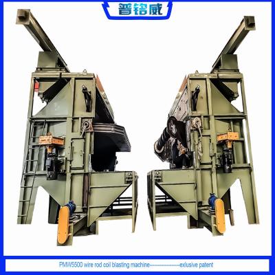 Китай Wire Shot Blasting Machine for Wire Surface Derusting Customization 60000-120000 tons продается