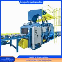 China Customized Electric Roller Conveyor Shot Blasting Machine for Perfect Abrasive Removal for sale