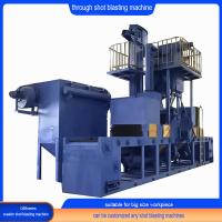 China Customized Electric Roller Conveyor Shot Blasting Machine for Perfect Abrasive Removal for sale