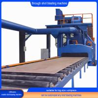 China Customizable Roller Conveyor Shot Blasting Machine for High Capacity Production Lines for sale