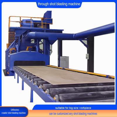 China Customizable Roller Conveyor Shot Blasting Machine for High Capacity Production Lines zu verkaufen