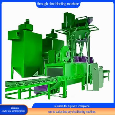 China Customizable Roller Conveyor Shot Blasting Machine for High Capacity Production Lines zu verkaufen