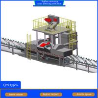 China Customized Roller Conveyor Shot Blasting Machine for Metal Structures Paint Stripping for sale