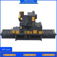 China Electric Customized Roller Conveyor Shot Blasting Machine for Different Dimensions for sale