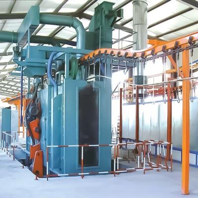 Cina Customized Multiple Colors Steel Plate Shot Blasting Machine for Your Manufacturin in vendita
