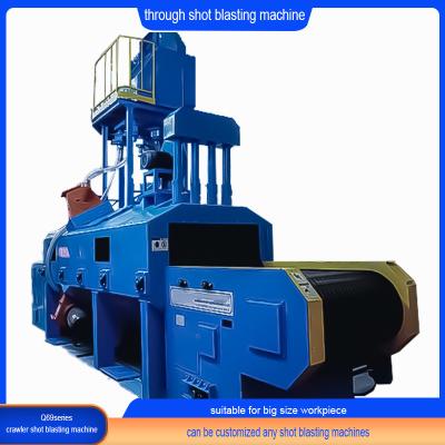 China 6*30 Steel Pipe Inner and Outer Wall Through Type Shot Blasting Machine Te koop