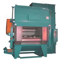 China Electric Customized Rubber Tracked Shot Blasting Machine for Metal Surface Degreasing for sale