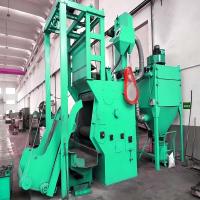 China Electric Customized Rubber Tracked Shot Blasting Machine for Metal Surface Degreasing for sale