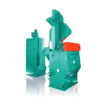 China Electric Customized Rubber Tracked Shot Blasting Machine for Metal Surface Degreasing for sale