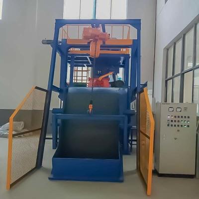 Cina High Cleanliness Q32 Series Rubber Tracked Type Shot Blasting Machine for Bolts Customized in vendita