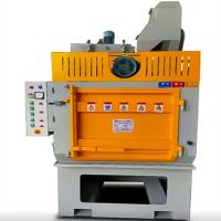 China Customized Cleaning Workpiece Surface Rubber Type Tumble Belt Shot Blasting Machine for sale