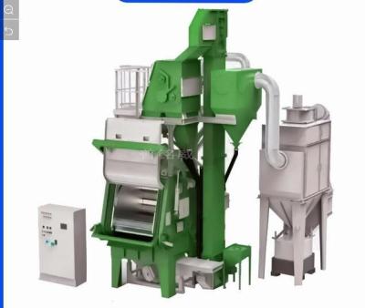 Cina Rotary Abrator Tumble Rubber Belt Shot Blasting Machine for Metal Surface Treatment in vendita