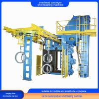 China Multiple Hooks Catenary-Through Abrator Shot Blasting Machine for Mill Scale Removal for sale