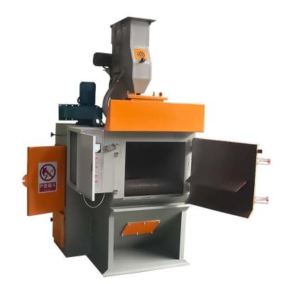 Cina SA2.5 Grade Rubber Crawler Shot Blasting Machine for Customized Small Parts up to 25kg in vendita