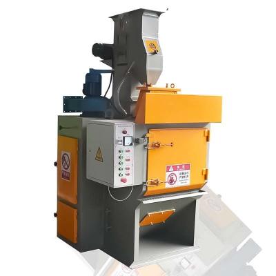 Cina SA2.5 Grade Rubber Crawler Shot Blasting Machine for Customized Small Parts up to 25kg in vendita