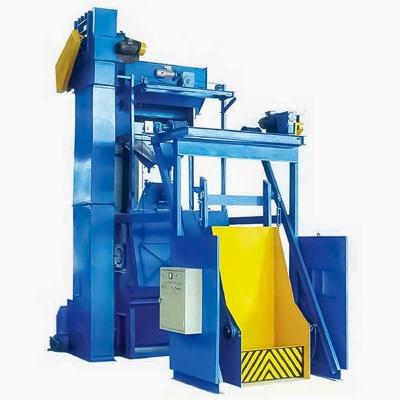 China Crawler Shot Blasting Machine with Loading and Unloading Line 25kg Max Single Weight for sale