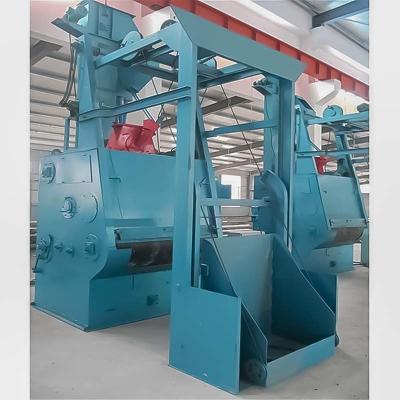 China Crawler Shot Blasting Machine with Loading and Unloading Line 25kg Max Single Weight for sale