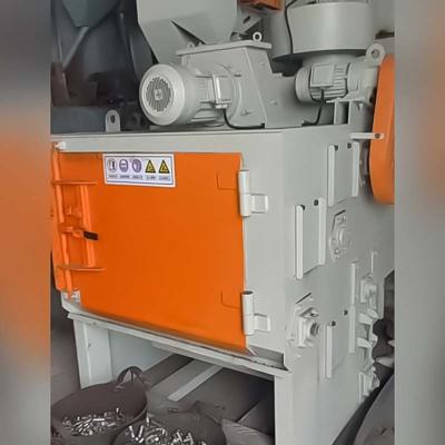 China Crawler Shot Blasting Machine with Loading and Unloading Line 25kg Max Single Weight for sale