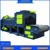 China Automatic Wire Mesh Belt Conveyor Shot Blasting Machine with High Blasting Capacity for sale