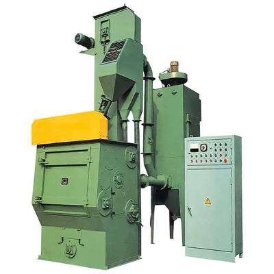 Cina Q32 series Automatic Rubber Tumble Belt Crawler Abrator For Metal Surface Polishing in vendita