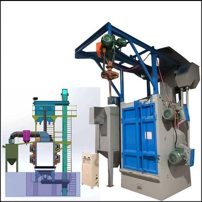 Cina Small Tumble Belt Shot Blasting Machine for Custom Any Size Automatic and Electric in vendita
