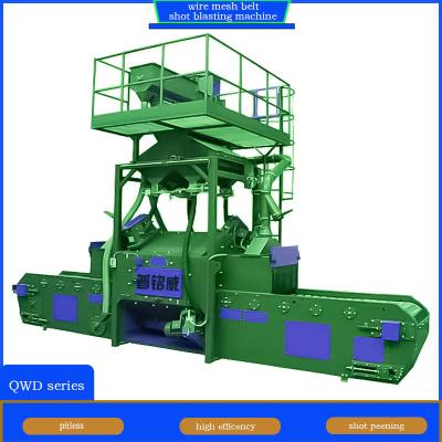 中国 Wire Mesh Belt Shot Blasting Machine for General Cleaning Thin Walls Parts Customization 販売のため