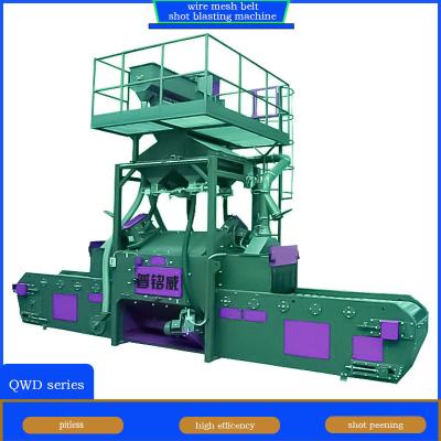 中国 Wire Mesh Belt Shot Blasting Machine for General Cleaning Thin Walls Parts Customization 販売のため