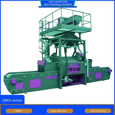 中国 Wire Mesh Belt Shot Blasting Machine for General Cleaning Thin Walls Parts Customization 販売のため