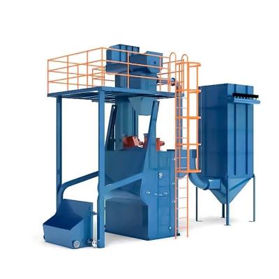Cina Rubber Tracked Shot Blasting Machine Crawler Abrator for High Cleanliness Iron Casting in vendita
