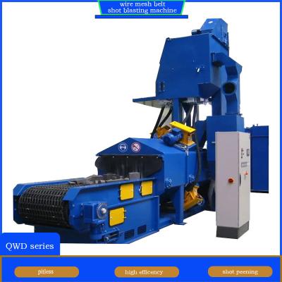 Cina Electric Wire Mesh Belt Shot Blasting Machine Highly Versatile Cleaning Solution in vendita