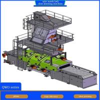 China Pumingwei Customization Wire Mesh Belt Conveyor Shot Blasting Machine for Thin Walls for sale