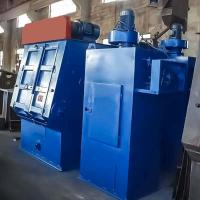 China Advanced Rubber Tumble Belt Shot Blasting Machine with Automatic Loading and Unloading for sale