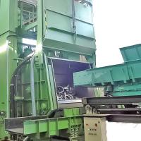 China Advanced Rubber Tumble Belt Shot Blasting Machine with Automatic Loading and Unloading for sale