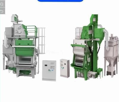 Cina One Years After-sales Service Electric Tumble Shot Blasting Machine with Rubber Belt in vendita