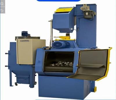 Cina One Years After-sales Service Electric Tumble Shot Blasting Machine with Rubber Belt in vendita