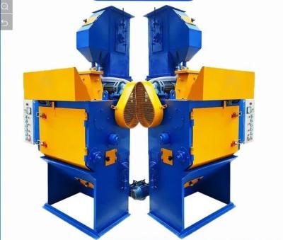 Cina One Years After-sales Service Electric Tumble Shot Blasting Machine with Rubber Belt in vendita