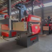 China Rubber Tracked Shot Blasting Machine For Cleaning Workpiece Surface Customized Design for sale