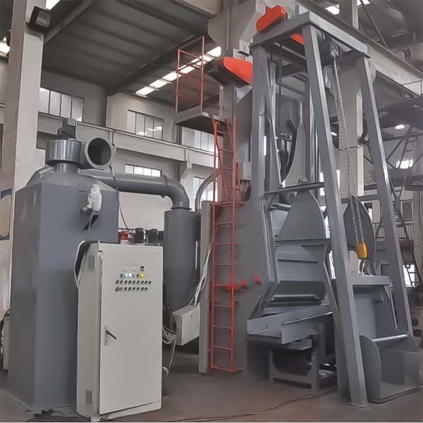 Quality 2.0-2.8t/H Production Rate Fast After-Sales Service Rubber Tracked Shot Blasting Machine for sale