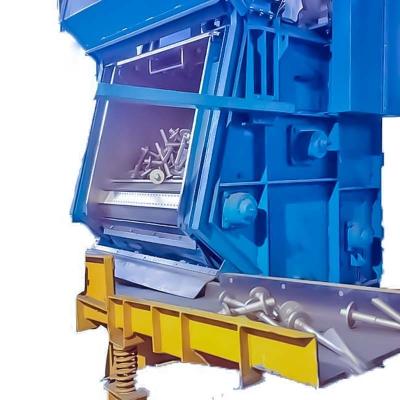 China Customization Q3210 Fully Automatic Crawler Belt Shot Blasting Machine for Cleaning Te koop