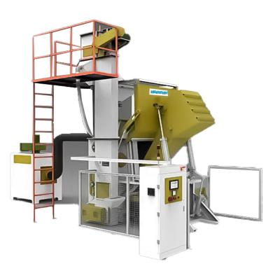 Cina Customized Crawler Rubber Belt Shot Blasting Machine with Bag Dust Collector Guaranteed in vendita