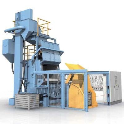Cina Customized Crawler Rubber Belt Shot Blasting Machine with Bag Dust Collector Guaranteed in vendita