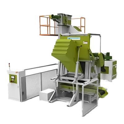 Cina Customized Rubber Tumble Belt Shot Blasting Machine for Cleaning Workpiece Surface in vendita