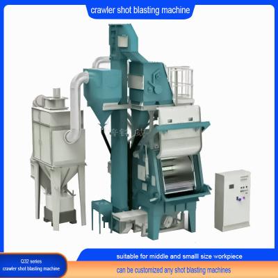 Cina Non-Fragile Parts Tumble Rubber Belt Shot Blasting Machine for Heavy-Duty Applications in vendita