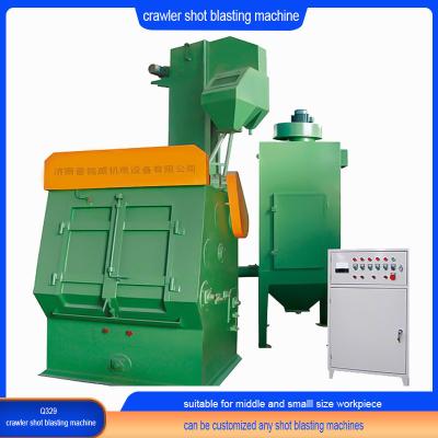 China Total Power 26 Excellent Tumble Rubber Belt Shot Blasting Machine with Multiple Sizes for sale