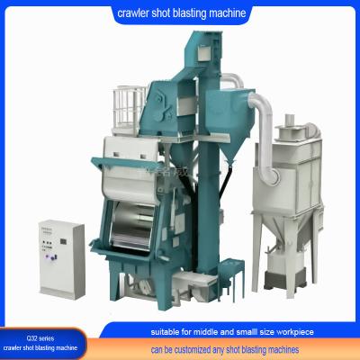 中国 Customization Tumble Rubber Belt Shot Blasting Machine for Production Line Efficiency 販売のため
